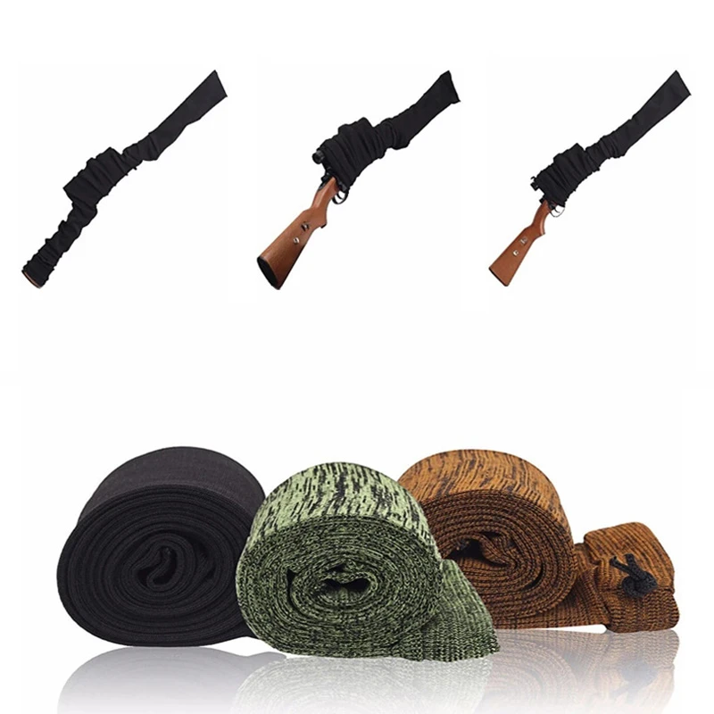 Tactical GUN SOCK 140cm AR15 Rifle Holsters 40cm Hand Gun Bag for Glock ...