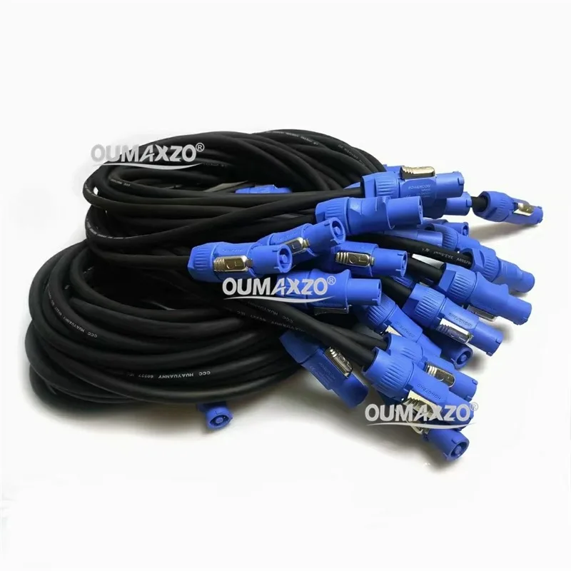 Standard-Powercon-Connector-Power-Plug-Connector-Blue-White-For-LED-Par ...