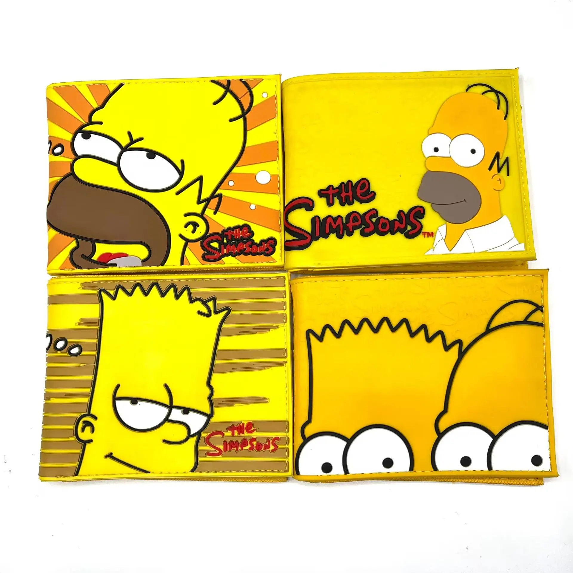 Marvel Avengers The Simpsons Anime Figures Foldable Wallet Men Children ...