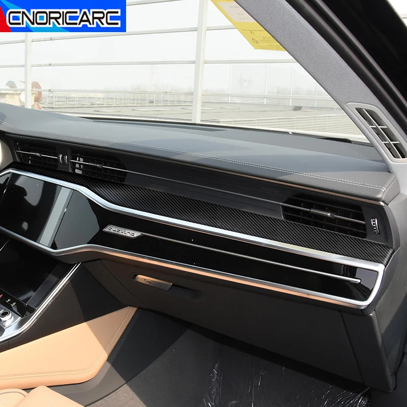 Car-Accessories-Interior-Center-Control-Panel-Cover-Frame-Trim-Carbon ...
