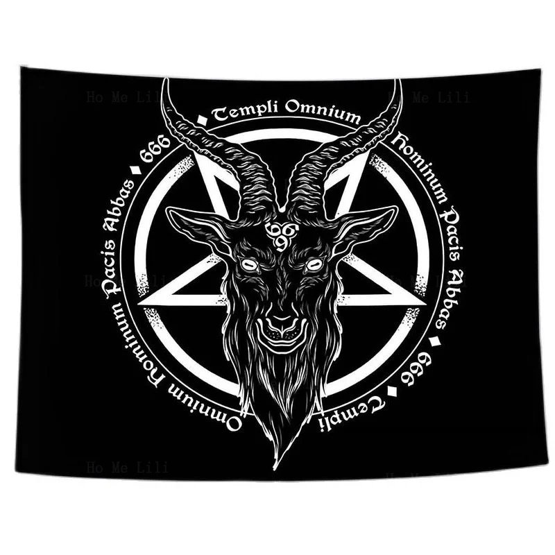 Pentagram Goat Tattoo