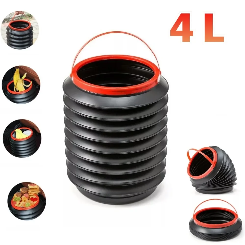 4L-Magic-Bucket-Folding-Trash-Can-Car-Multifunctional-Retractable-Water ...