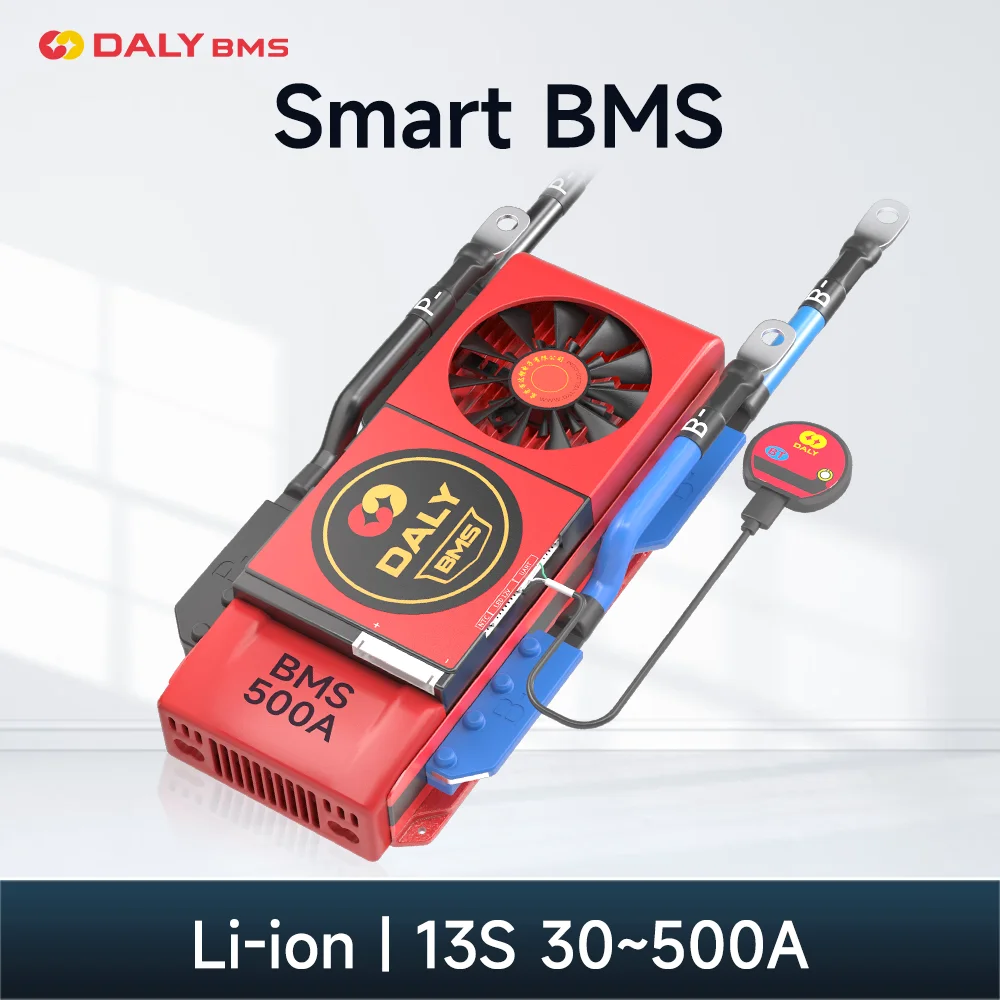Buy Smart BMS 15S Support bluetooth LiFePo4 BMS 48V RS485 UART Common ...