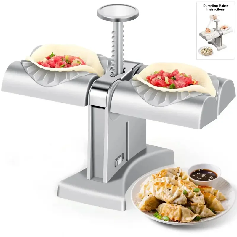 Automatic-Double-Head-Dumpling-Maker-Dumpling-Making-Tools-Household ...