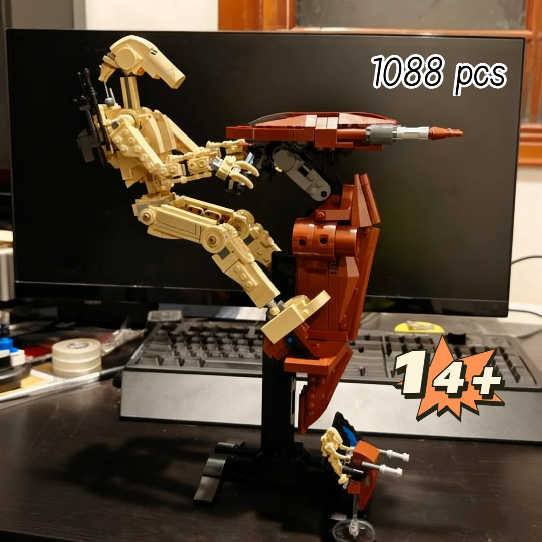 Big Sale 1088pcs Battle Droid With STAP Alien Robot Wars Building Block ...