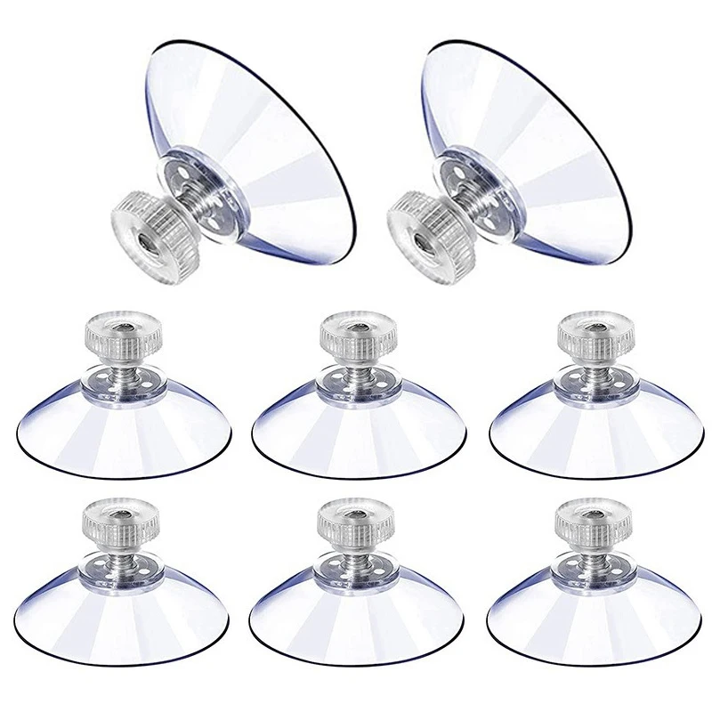 5pcs-32-41-53mm-Round-Strong-Transparent-Suction-Cups-with-Screw ...