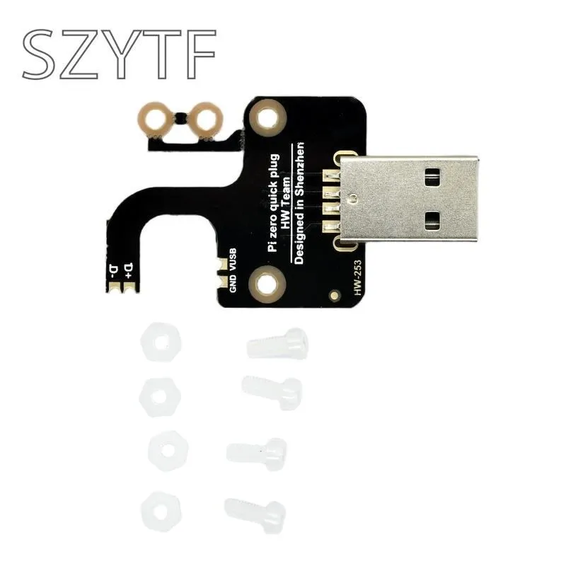 USB Adapter Board For Raspberry Pi Zero Zero W Zero WH USB Expansion Board USB Type A Connector ...