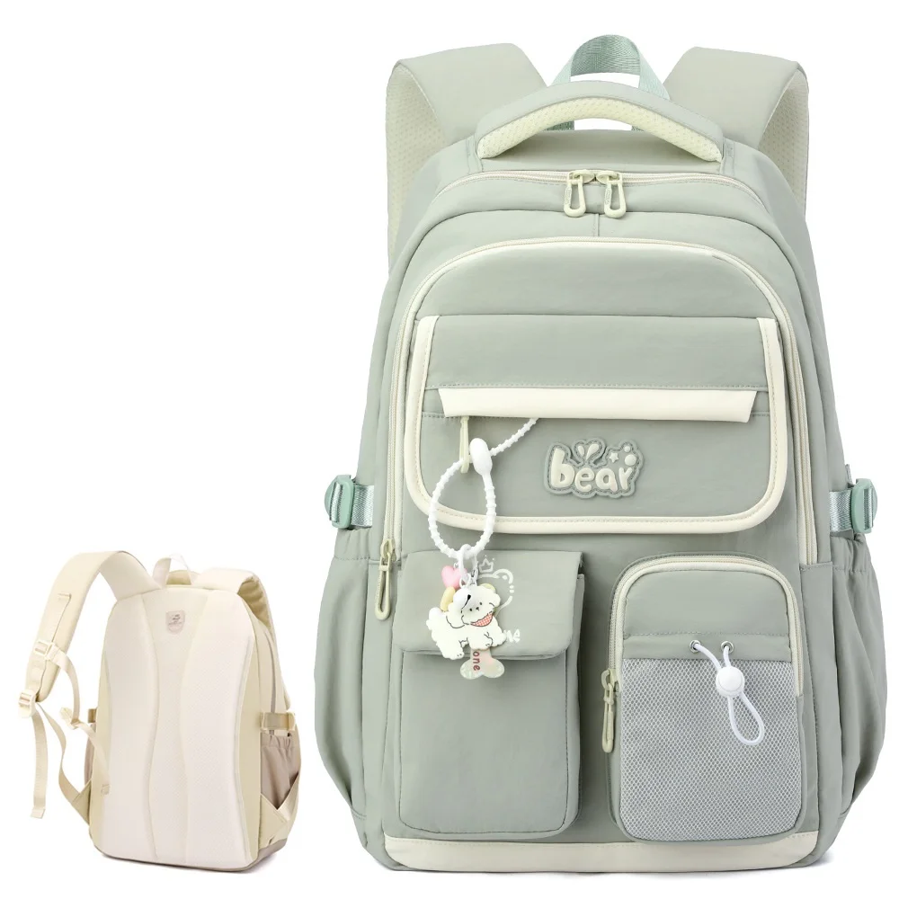 2025 New Student Backpack Large Capacity reducing burden middle school ...