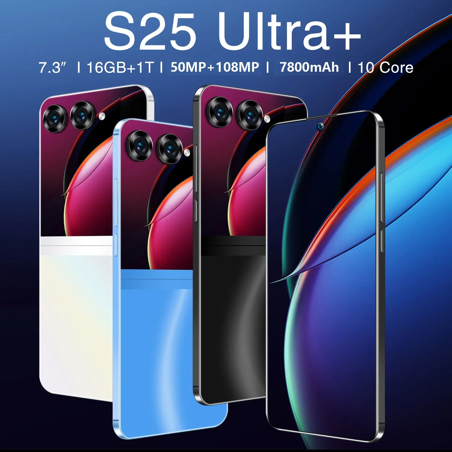 New-Cellphones-S25-Ultra-7-3-Inch-4G-5G-Original-Smartphone-7800mAh ...