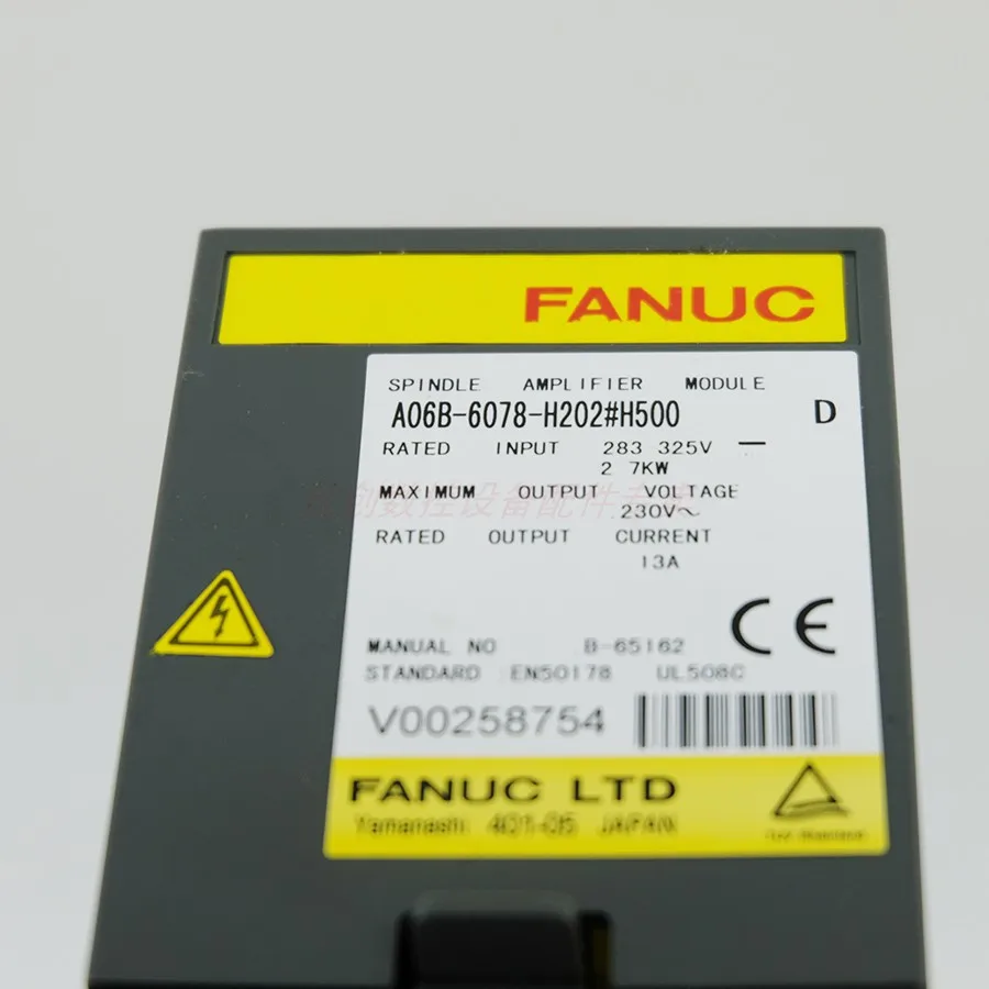 Fanuc-spindle-amplifier-module-A06B-6078-H202-H500-condition-tested-ok ...