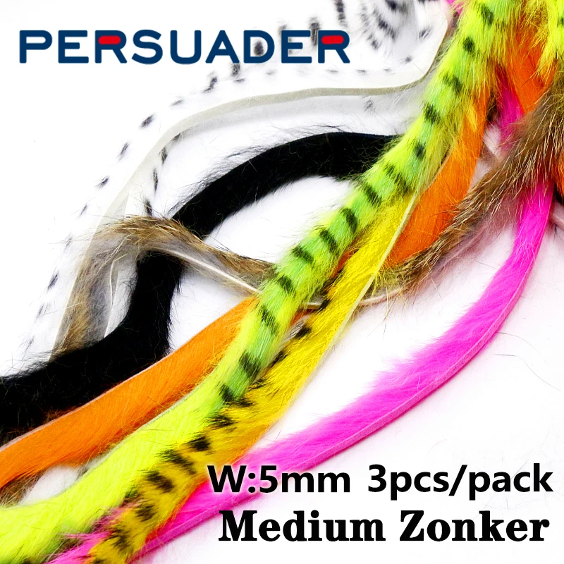 Medium-rabbit-zonker-3strips-packed-total-1meter-fly-tying-rabbit-hair ...
