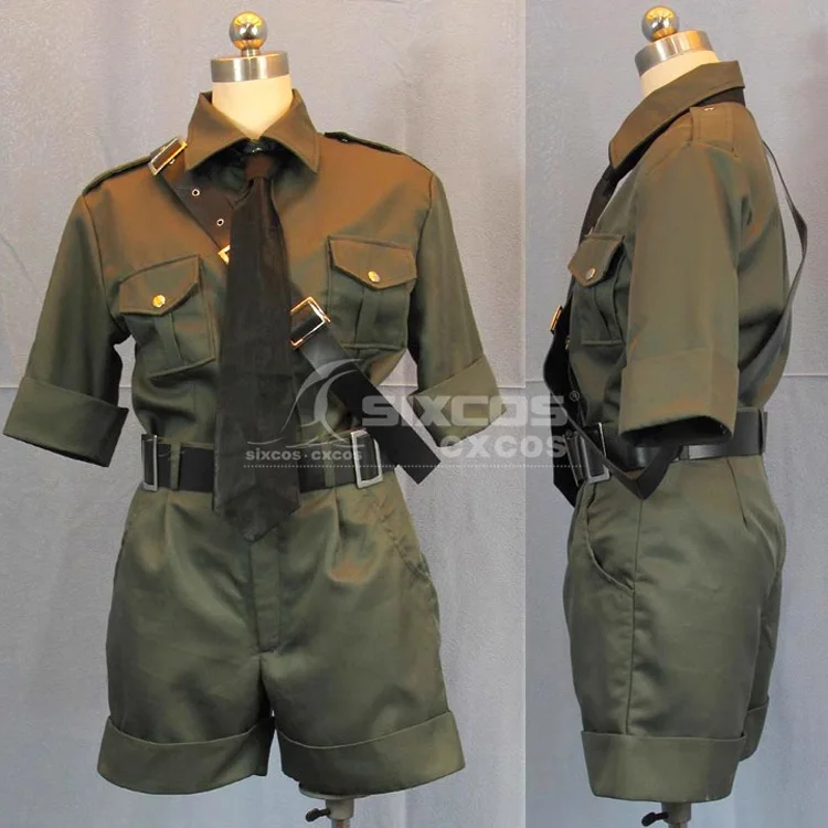 Hellsing Herushingu Schrodinger Royal Order of Knights Cosplay Costume ...