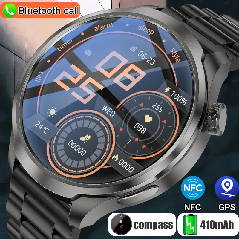 New-GPS-Track-Smart-Watch-Men-1-85-HD-Screen-410-Mah-Battery-fitness ...