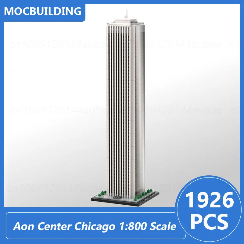 Aon-Center-construcci-n-del-Amoco-de-Chicago-a-escala-1-800-modelo-de ...
