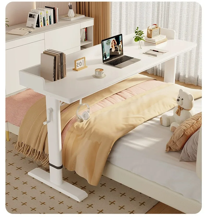 Escritorio para computadora portátil con cama ajustable y ruedas ...