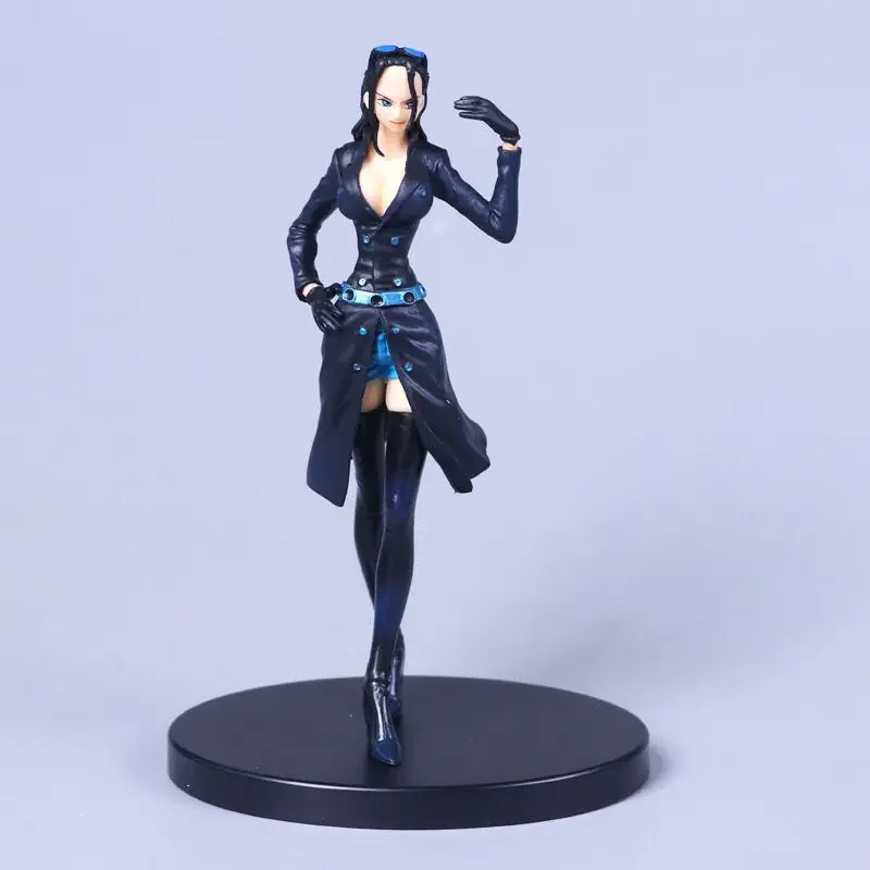 Figuras de acción de Nico Robin, traje de batalla negro de Anime ONE ...