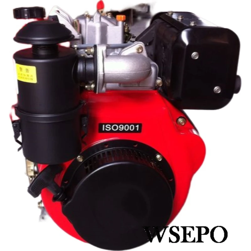 WSE-192F 12HP 499CC Air Cool Dieselmotor Eencilinder 4 Str. Gebruikt ...