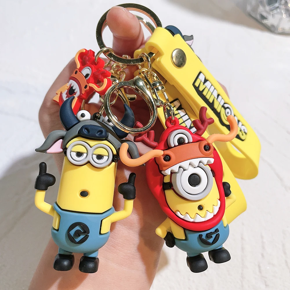 Anime-Minions-Keychain12-Chinese-Zodiac-Series-Cute-Cartoon-Child-Toy ...