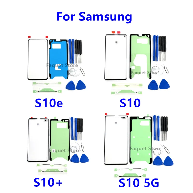 Touch-Outer-Glass-Replacement-Repair-Kits-For-Samsung-Galaxy-S10-S10 ...