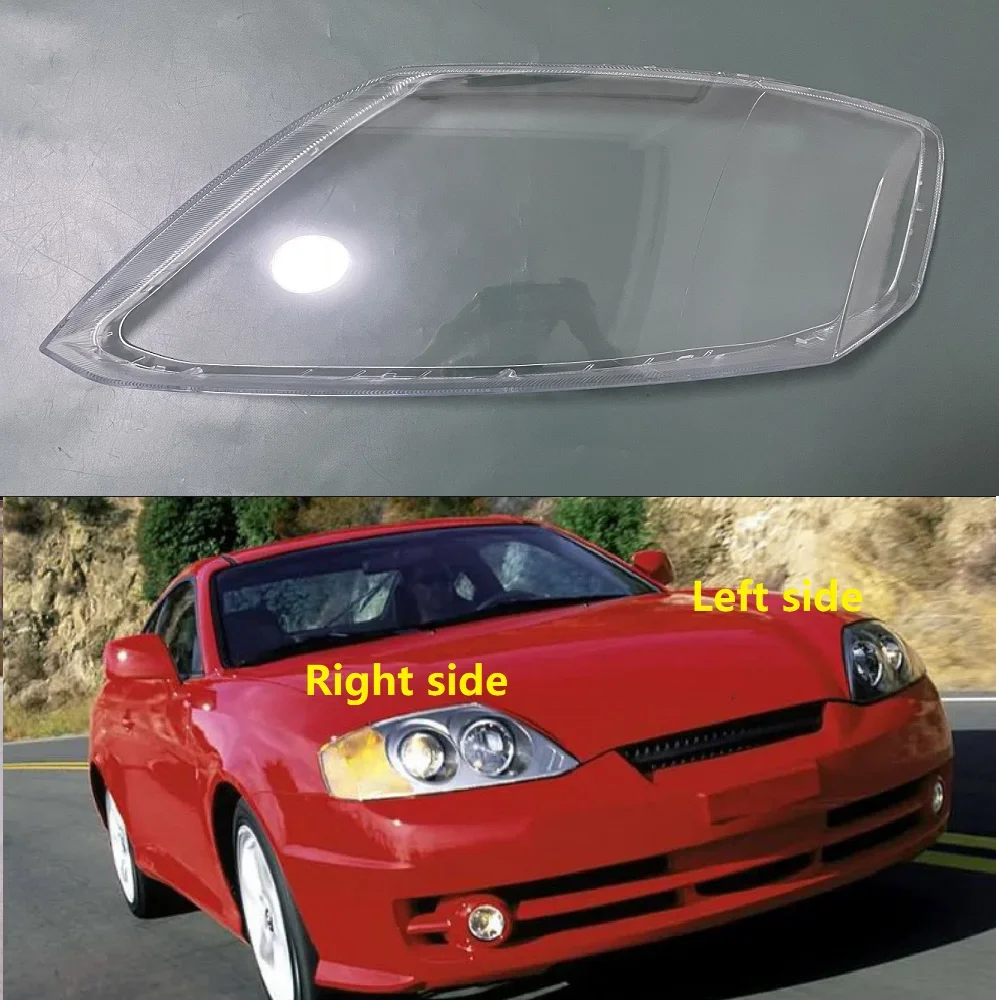 Car-Headlight-Cover-For-Hyundai-Coupe-2002-2005-Plastic-Headlamp-Lens ...