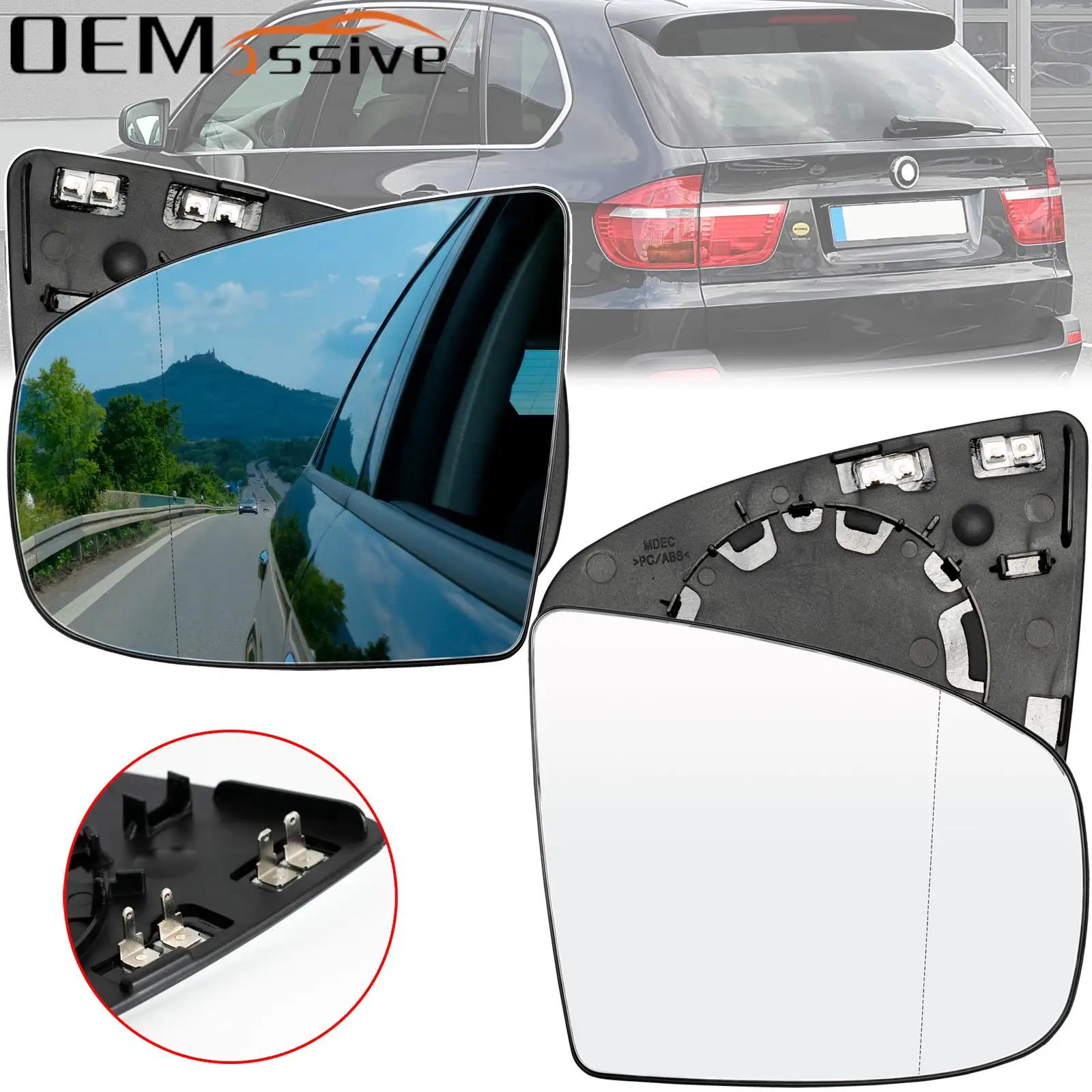 For Bmw X5 X6 E70 E71 E72 2007-2014 Pair Driver Passenger Door Side ...