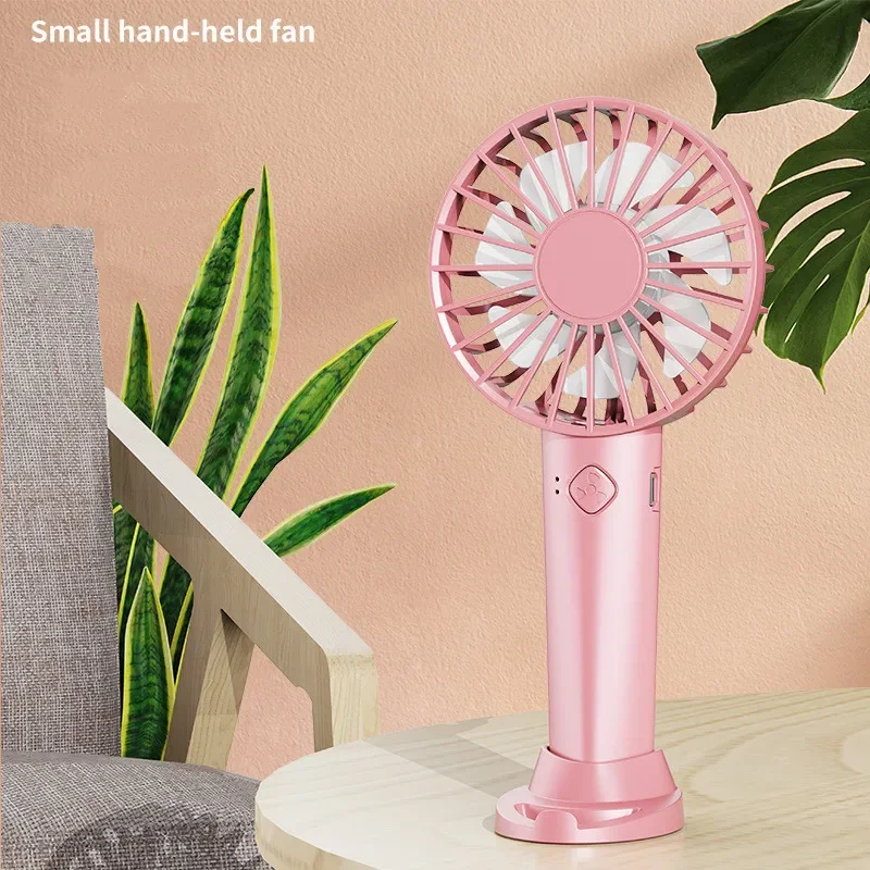 USB Mini Wind Power Handheld Fan Convenient And Ultra-quiet Fan High ...
