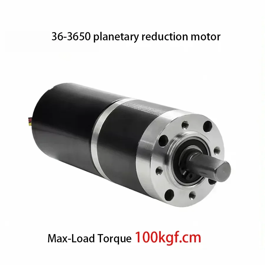 100kgf.cm 36mm 3650 BLDC Planetary Low Rpm Brushless Dc reduction Motor ...