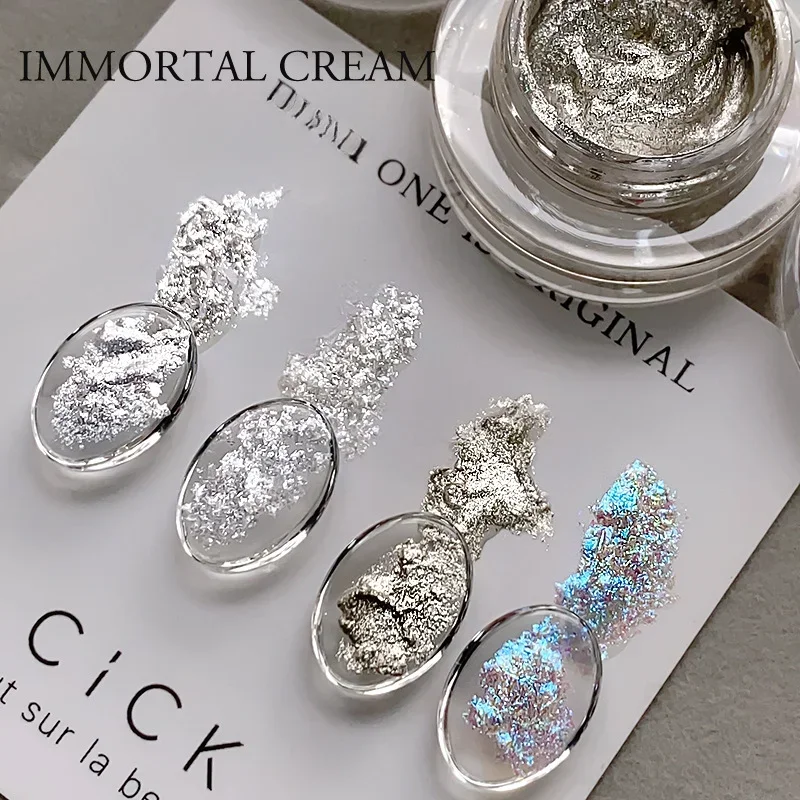 9color-Sparkly-Mica-Nails-Sequins-Irregular-Aluminum-Gold-Sliver-Summer ...