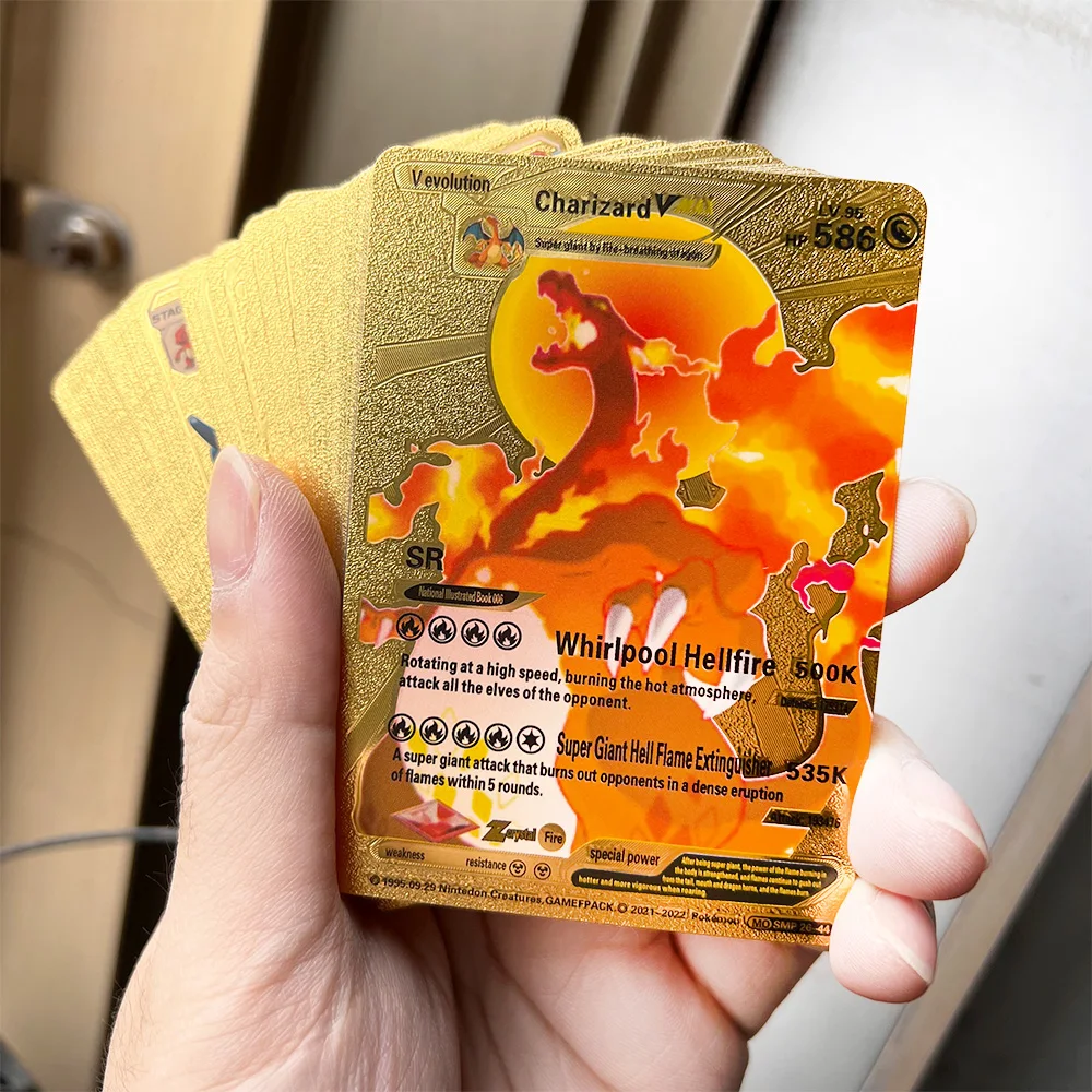 My Son Got This Golden Rare Charizard In His Bday Looks To, 45% OFF
