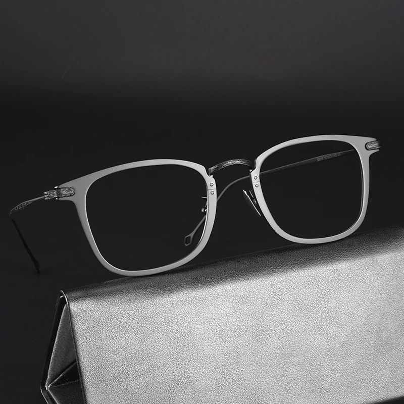 Fashion-Pure-Titanium-Glasses-Frame-Men-Retro-Fashion-Eyewear ...