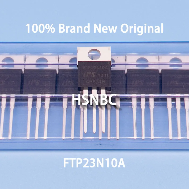 10Pcs/Lot FTP23N10A FTP23N10 23N10 TO-220 100V 57A N-Channel Power ...