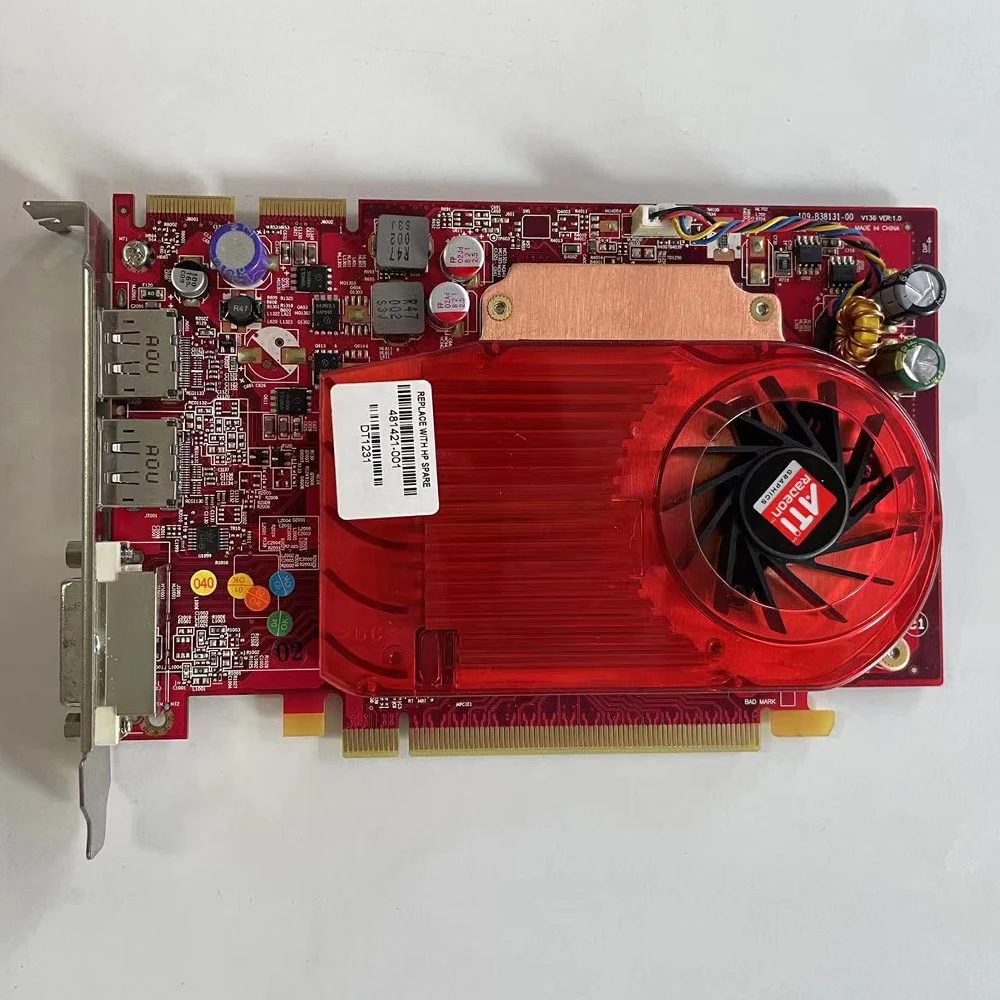 Used For Hp Ati Radeon Hd 3650 512mb Pci-e 109-b381131 481421-001 480362-002 Video Graphics Card ...