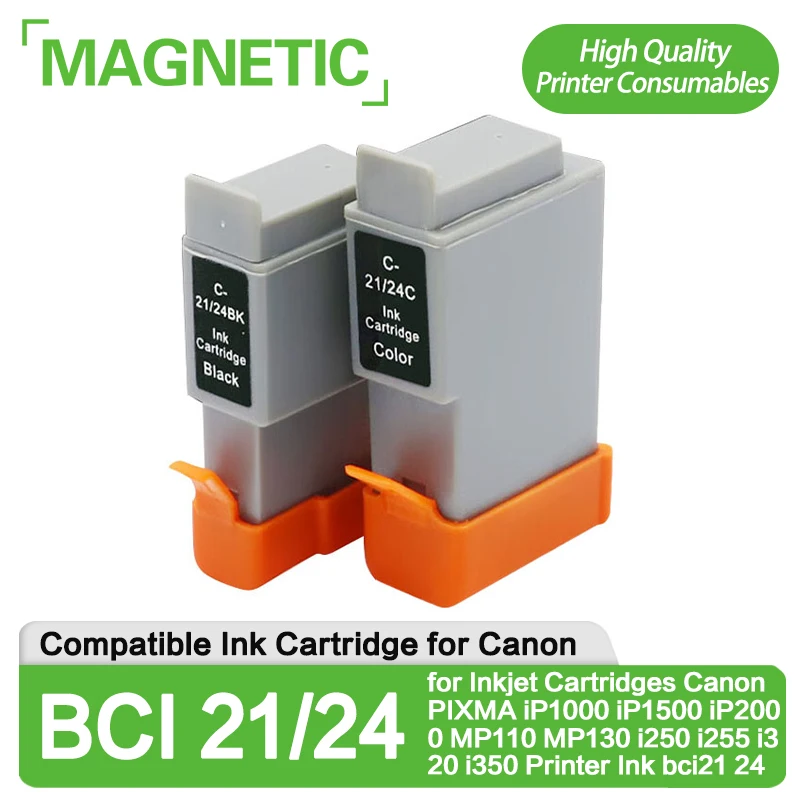 BCI-21-24-Compatible-for-Inkjet-Cartridges-Canon-PIXMA-iP1000-iP1500 ...