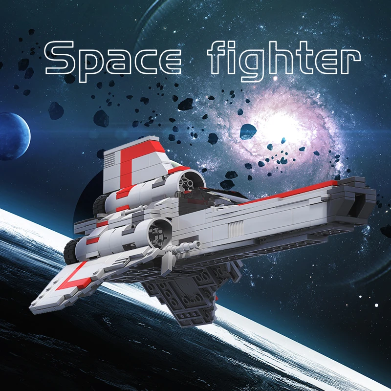 BuildMoc-New-Battle-Galactica-Colonial-Viper-MKII-MKI-Spaceship ...