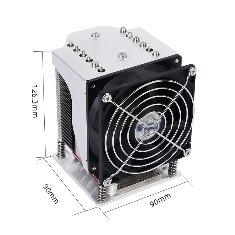 Cpu-air-cooler-radiator-with-6-heat-pipe-for-desktop-computer-and ...