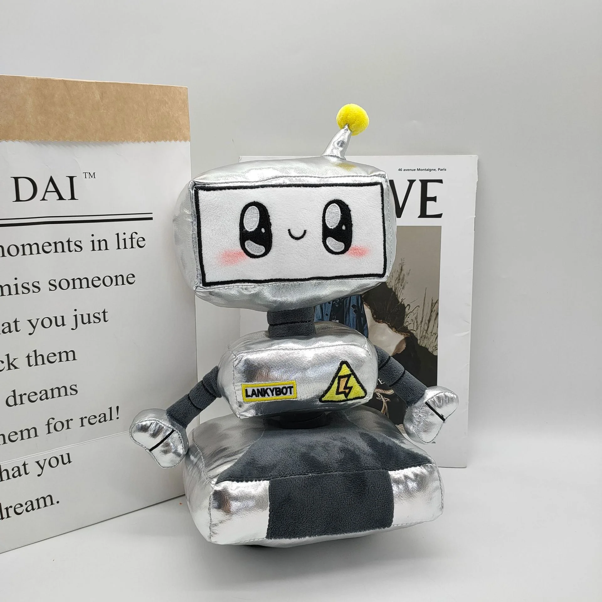 Jouet,Lankybox Cyborg Peluches Lankybox Thicc Requin Cyborg En Peluche ...