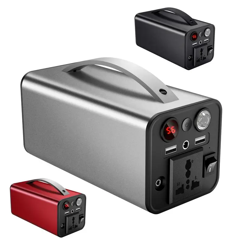GK180-Portable-Power-Station-45000mAh-Power-Bank-180Wh-Camping-Solar ...