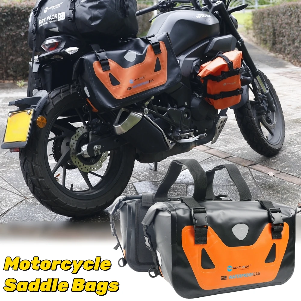 Large-Capacity-Motocycle-Luggage-Bag-Universal-25L-Waterproof-PVC ...