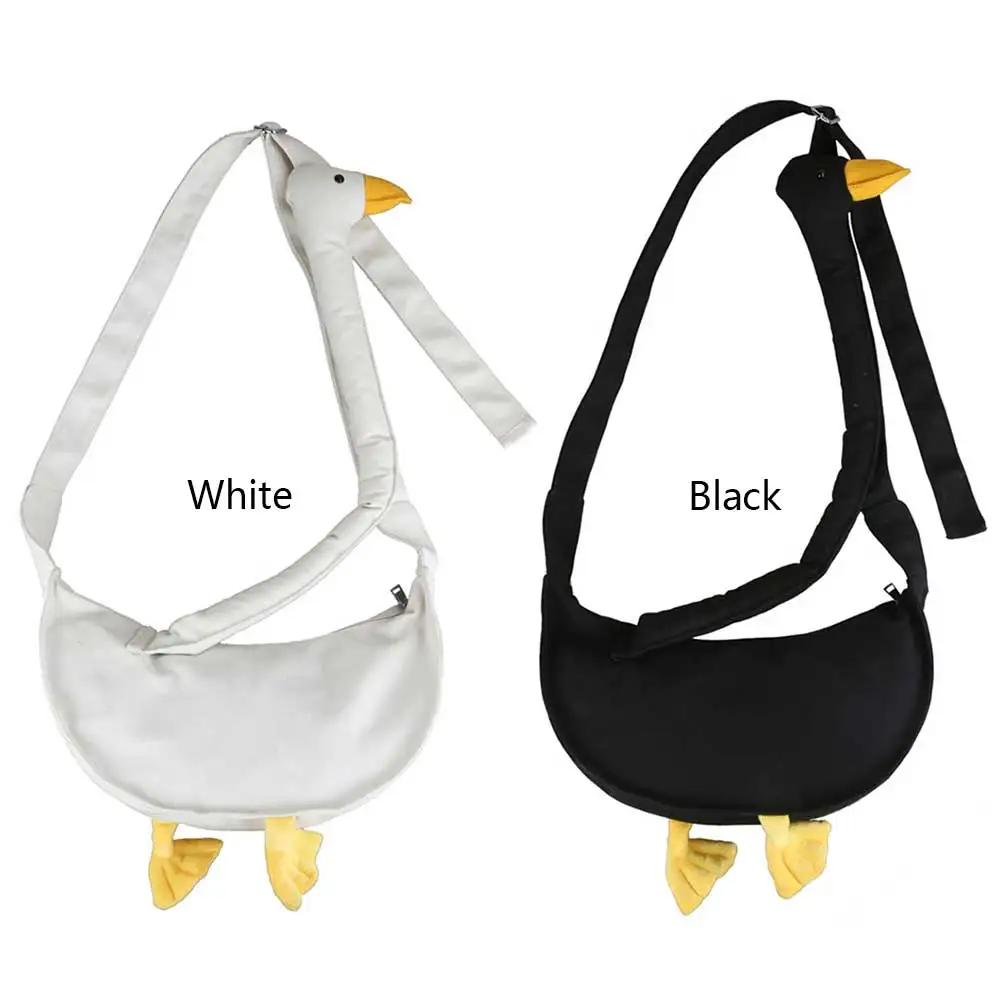 Women-Silly-Goose-Bag-Adjustable-Strap-Canvas-Cute-Shoulder-Bag-Large ...