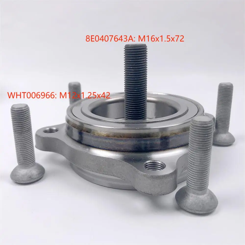 4M0407625D 8E0407643A WHT006966 Front and rear wheel hub bearing kit ...