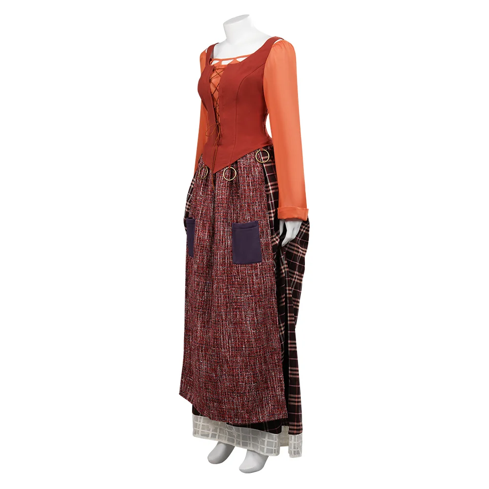 Film Hocus Pocus 2 Mary Sanderson Cosplay Costume - AllCosplay.com