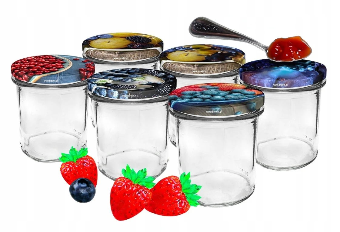 Jars for preserves with caps 6 PCs 346 ml - AliExpress 15