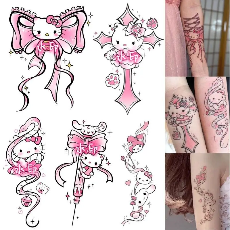 Hello Kitty Tattoo On Arm