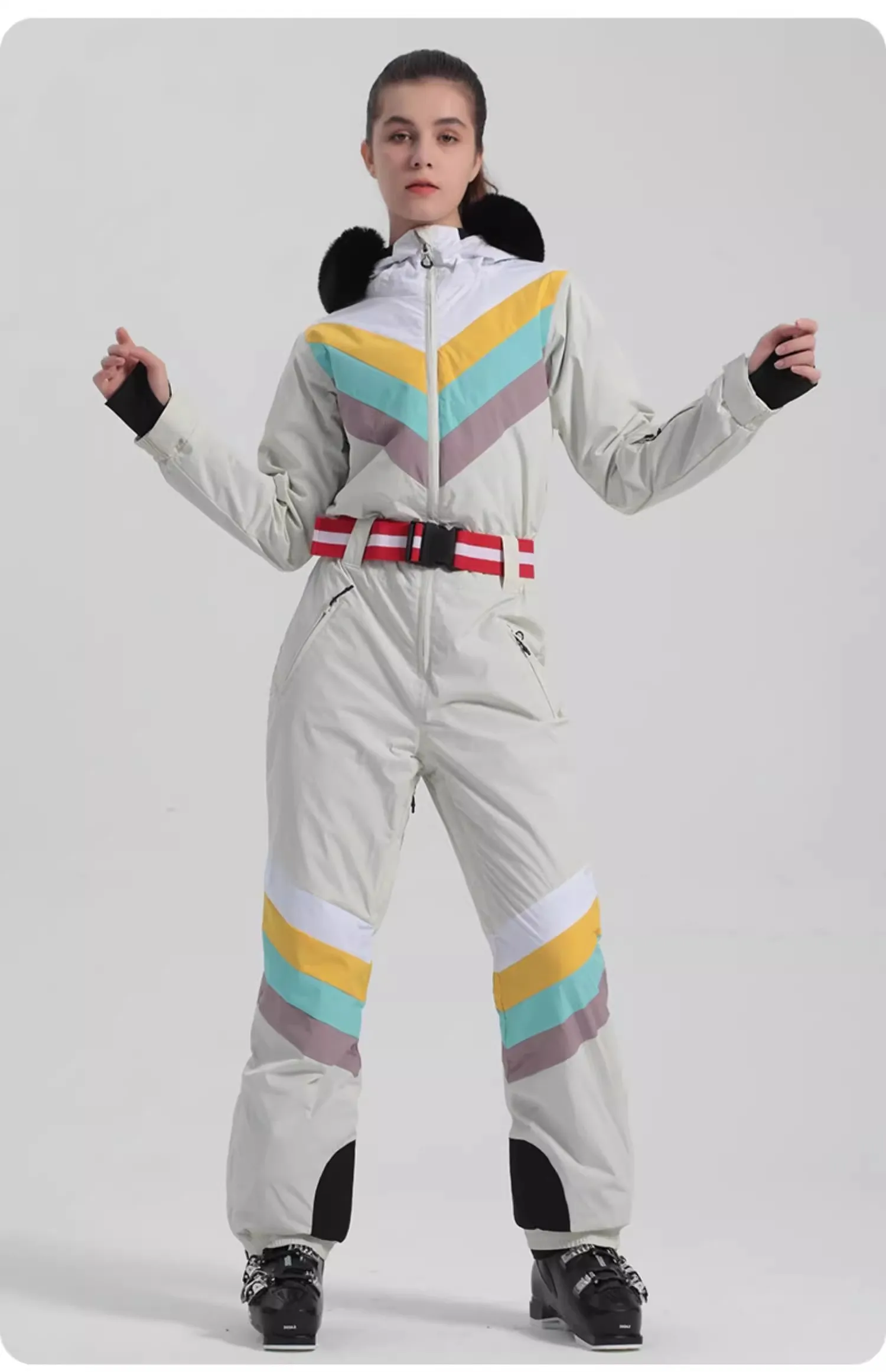 GSOU-Snow-One-Piece-Ski-Suit-for-Women-Slim-Snowboard-Overalls-Warm ...