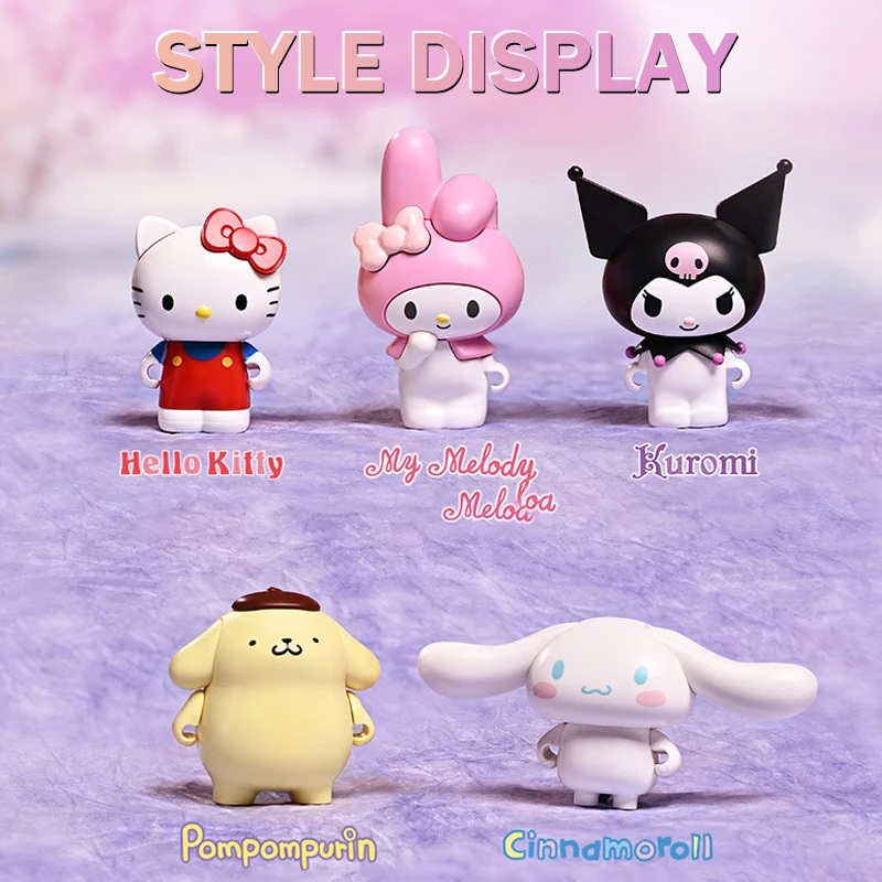 Sanrio Hello Kitty Building Melody Cinnamoroll Pom Pom Purin Block ...