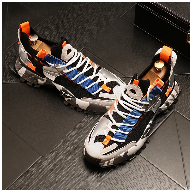 Luxury-Designer-High-Quality-Men-Fashion-Colour-Rivets-High-Tops-Casual ...