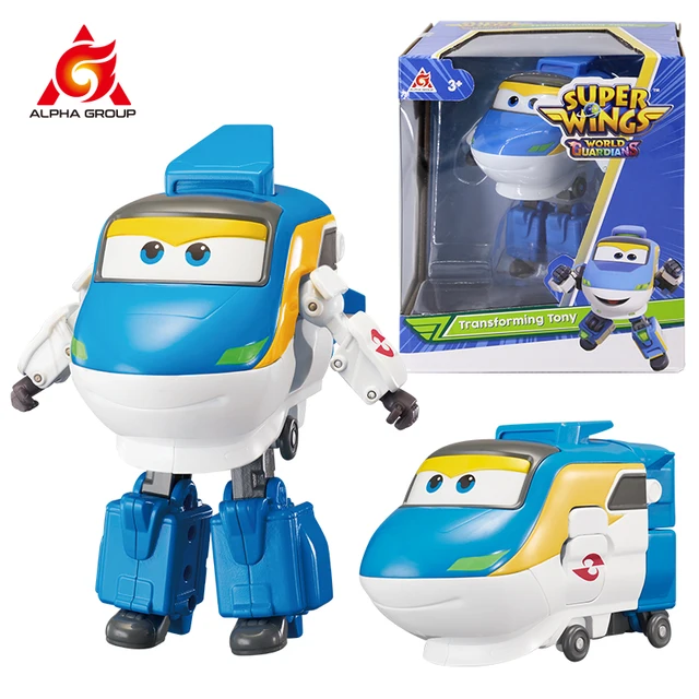 Super Wings 5 Inches Transforming Jett Dizzy Donnie Deformation ...