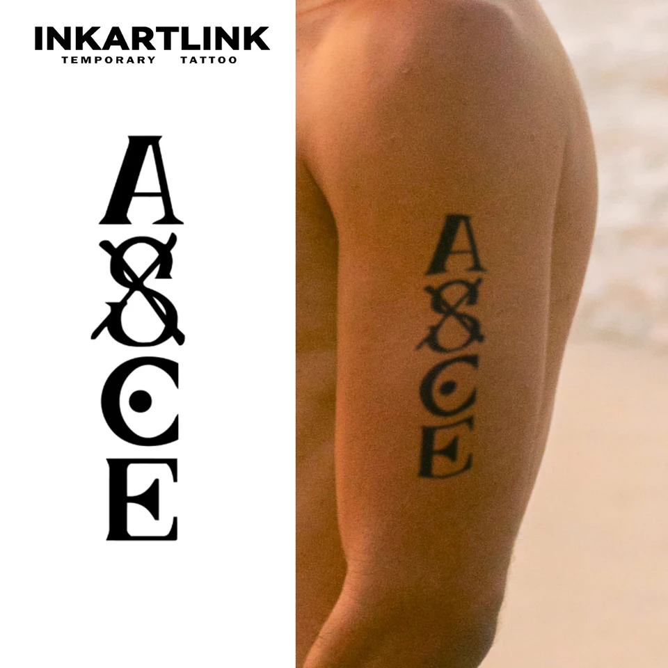 Ace Feuerfaust Tattoos One Piece Portgas·D·Ace Tattoo Aufkleber ASCE