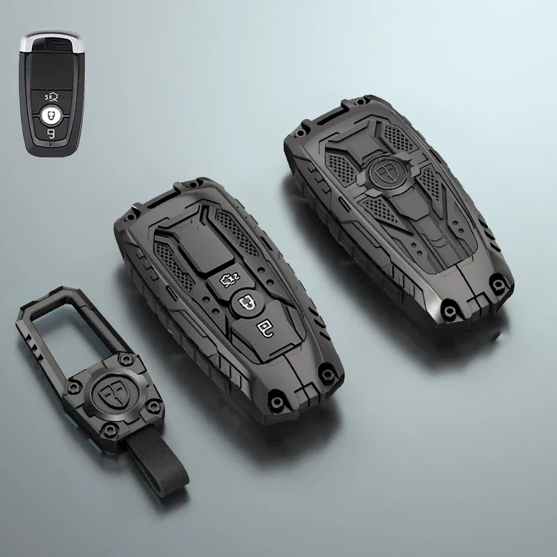 Car-Key-Case-Keyless-Cover-Key-Shell-Car-Accessories-For-Ford-Mustang ...