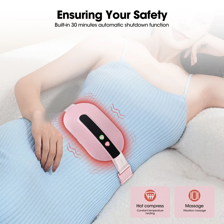 Menstrual Heating Pad - Cordless Heat Pad for Period Pain Relief ...